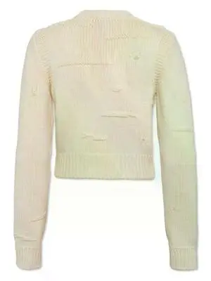 Dsquared2 Ripped-detailing Knitted Jumper