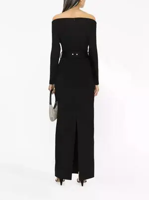 Solace London Off-shoulder Long Dress