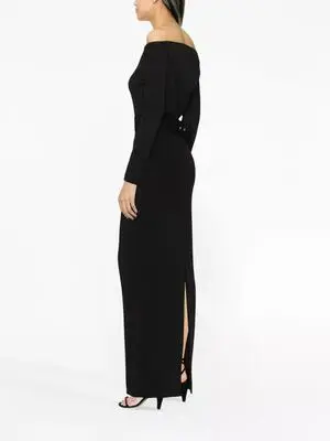 Solace London Off-shoulder Long Dress