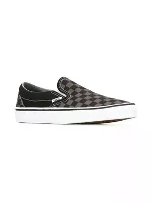 VANS Checked Slippers - Grey