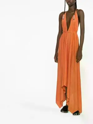 Alanui Get Lost Linen Dress