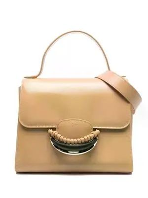 Chloé Kattie Leather Tote Bag