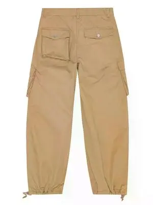 GANNI Cargo Trousers - Neutrals