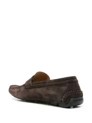 Giorgio Armani Suede Penny Loafers