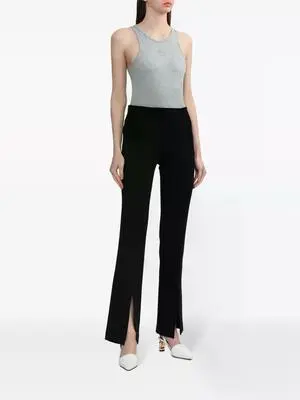 MARINE SERRE Moon Logo Ribbed Jersey Tank Top