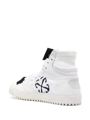 Off-White 3.0 Off Court Leather Sneakers