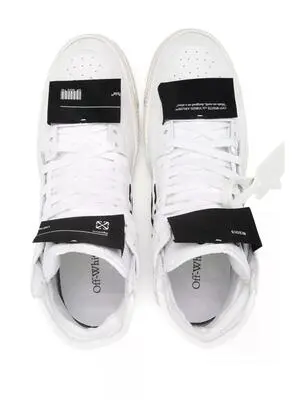 Off-White 3.0 Off Court Leather Sneakers