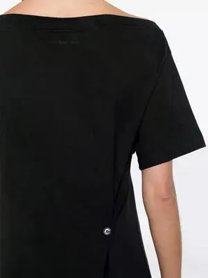 COURREGES Asymmetric Mini Dress - Black