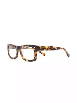 EPOS Tortoiseshell-effect Rectangular-frame Glasses
