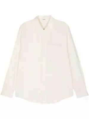 Séfr Leo Cotton Shirt - Neutrals