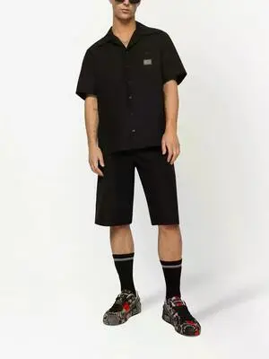 Dolce & Gabbana Logo-tag Track Shorts - Black