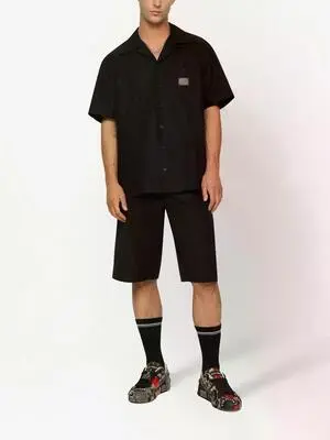 Dolce & Gabbana Logo-tag Track Shorts - Black