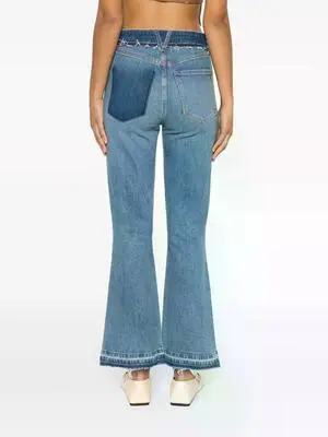 Veronica Beard Carson High-rise Flared Jeans