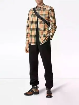 Burberry Check Cotton Poplin Shirt