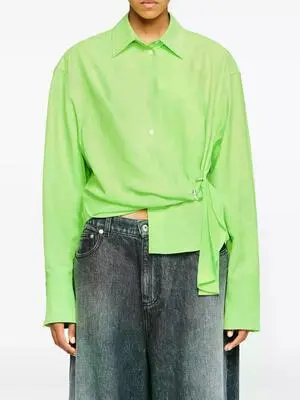 JW Anderson Draped Twisted Shirt