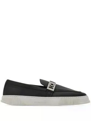 FERRAGAMO Gancini Buckle Hybrid Sneakers - Black