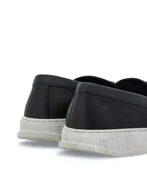 FERRAGAMO Gancini Buckle Hybrid Sneakers - Black