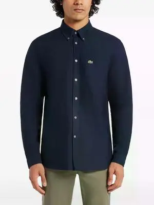 Lacoste Logo-appliqué Cotton Shirt