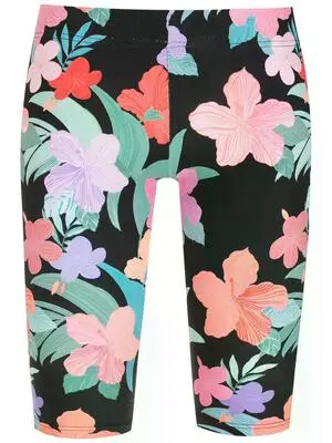 AMIR SLAMA Printed Biker Shorts - Multicolour