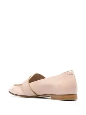 DEL CARLO Side Buckle Loafers