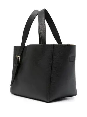 VALEXTRA Soft Bucket Micro Leather Tote Bag