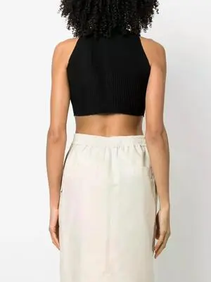 AERON Cropped High-neck Top