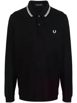 Fred Perry Logo-embroidered Cotton Polo Shirt