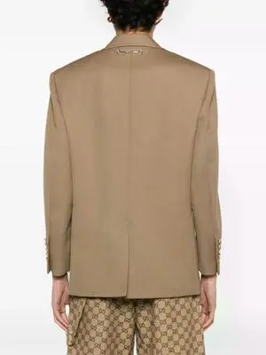 Gucci Horsebit-detail Single-breasted Blazer