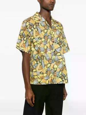 Prada Illustration-print Shirt
