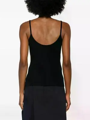 COURREGES Re-edition Ribbed Tank Top - Blue