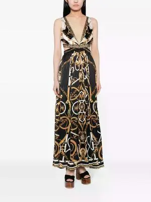Camilla Cut-out Silk Dress