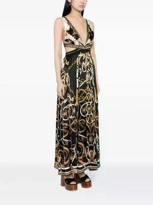 Camilla Cut-out Silk Dress