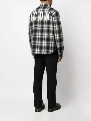 Dsquared2 Plaid-check Shirt Jacket