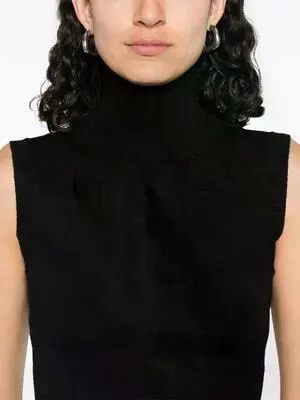 Sportmax Virgin Wool Tank Top - Black