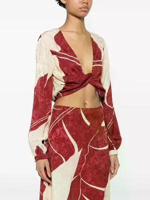 Johanna Ortiz Afterwork Blouse - Neutrals