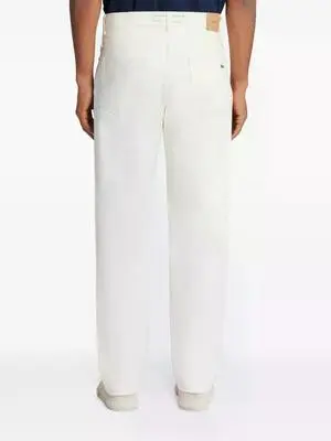Lacoste Mid-rise Straight-leg Jeans