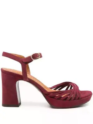 Chie Mihara Keske Heeled Sandals - Red