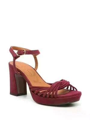 Chie Mihara Keske Heeled Sandals - Red
