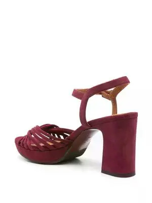 Chie Mihara Keske Heeled Sandals - Red