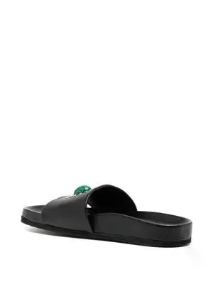 MADISON MAISON Athena Open-toe Sandals - Black