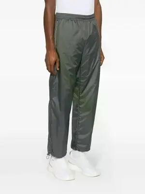 Thom Browne Logo-patch Sheer-ripstop Track Pants - Grey