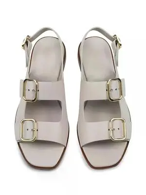 DOUCAL'S Leather Sandals - White
