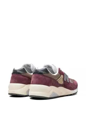 NEW BALANCE 580 Panelled Sneakers - Red