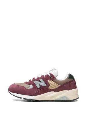 NEW BALANCE 580 Panelled Sneakers - Red