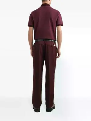 Dolce & Gabbana Logo-plaque Polo Shirt