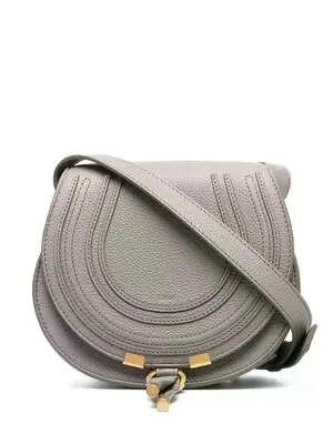 Chloé Marcie Saddle Bag - Grey