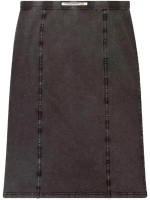 DIESEL® Mid-length Denim Skirt