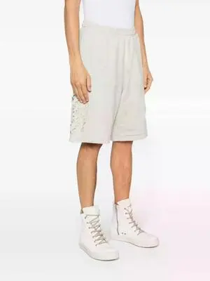 44 LABEL GROUP Trip Distressed Shorts
