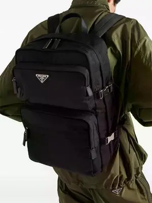 Prada Re-nylon And Saffiano Leather Backpack