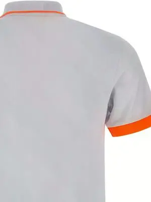 SUN 68 Cotton Polo Shirt - Neutrals